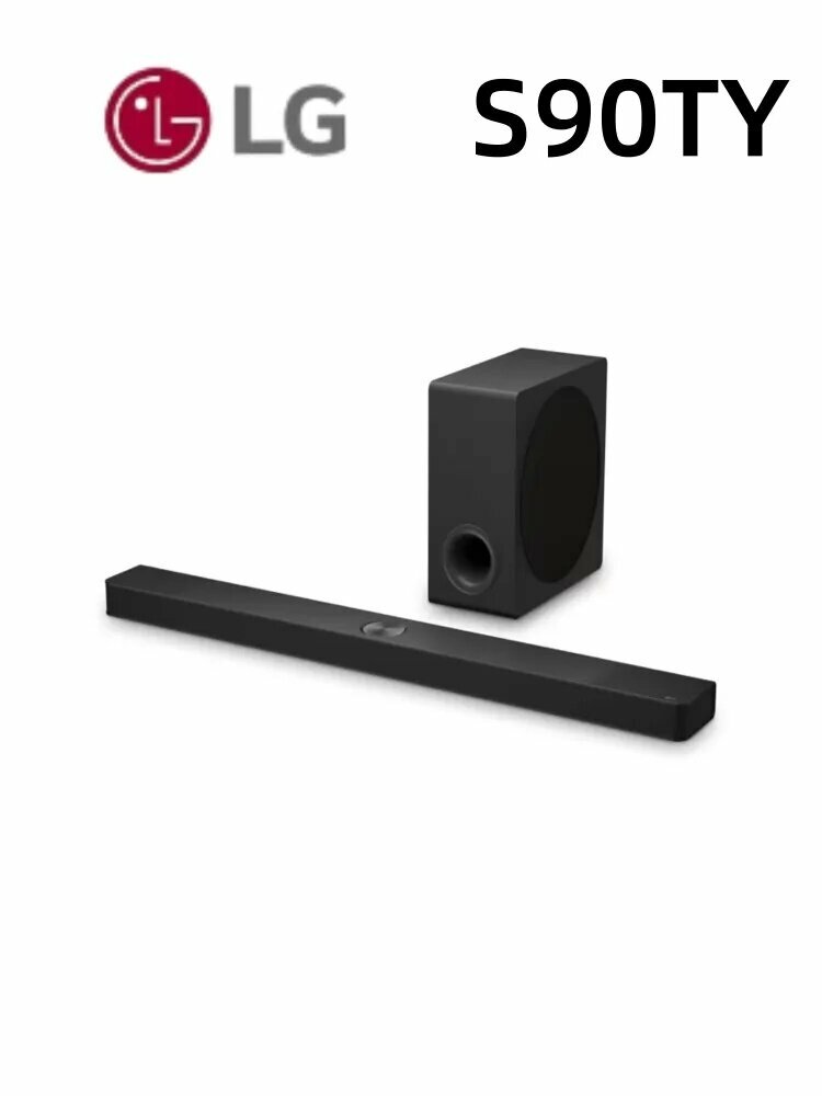 S90TY 5.1.3-канальная звуковая панель Dolby Atmos DTS TV с беспроводным сабвуфером Bluetooth
