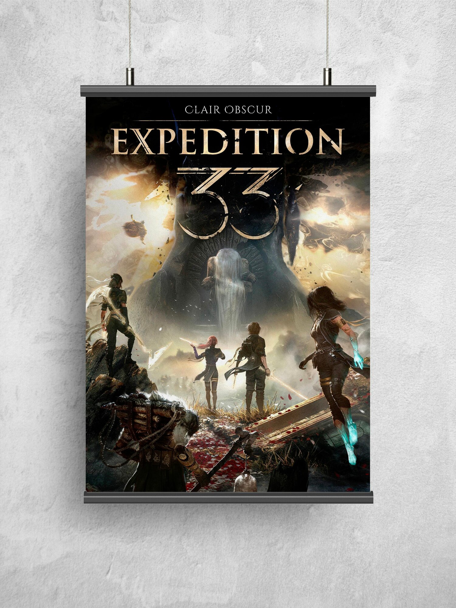 Постер интерьерный "Expedition 33" 30х42см плакат А3 без рамки