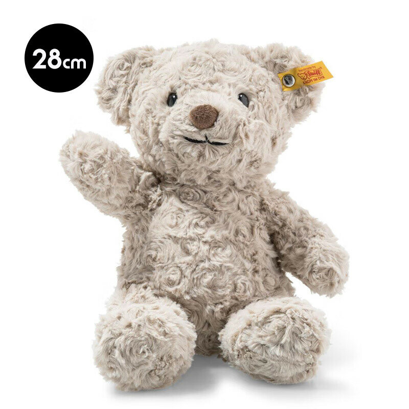 Плюшевый мишка Steiff 28 см для малышей 19-24 месяцев Цвет：Медовый тедди-милый (28 см)