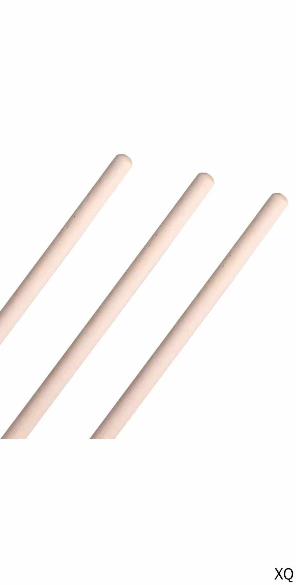 Черенок 25*1200мм деревянный Высший сорт, палка гимнастическая, черенок для лопаты