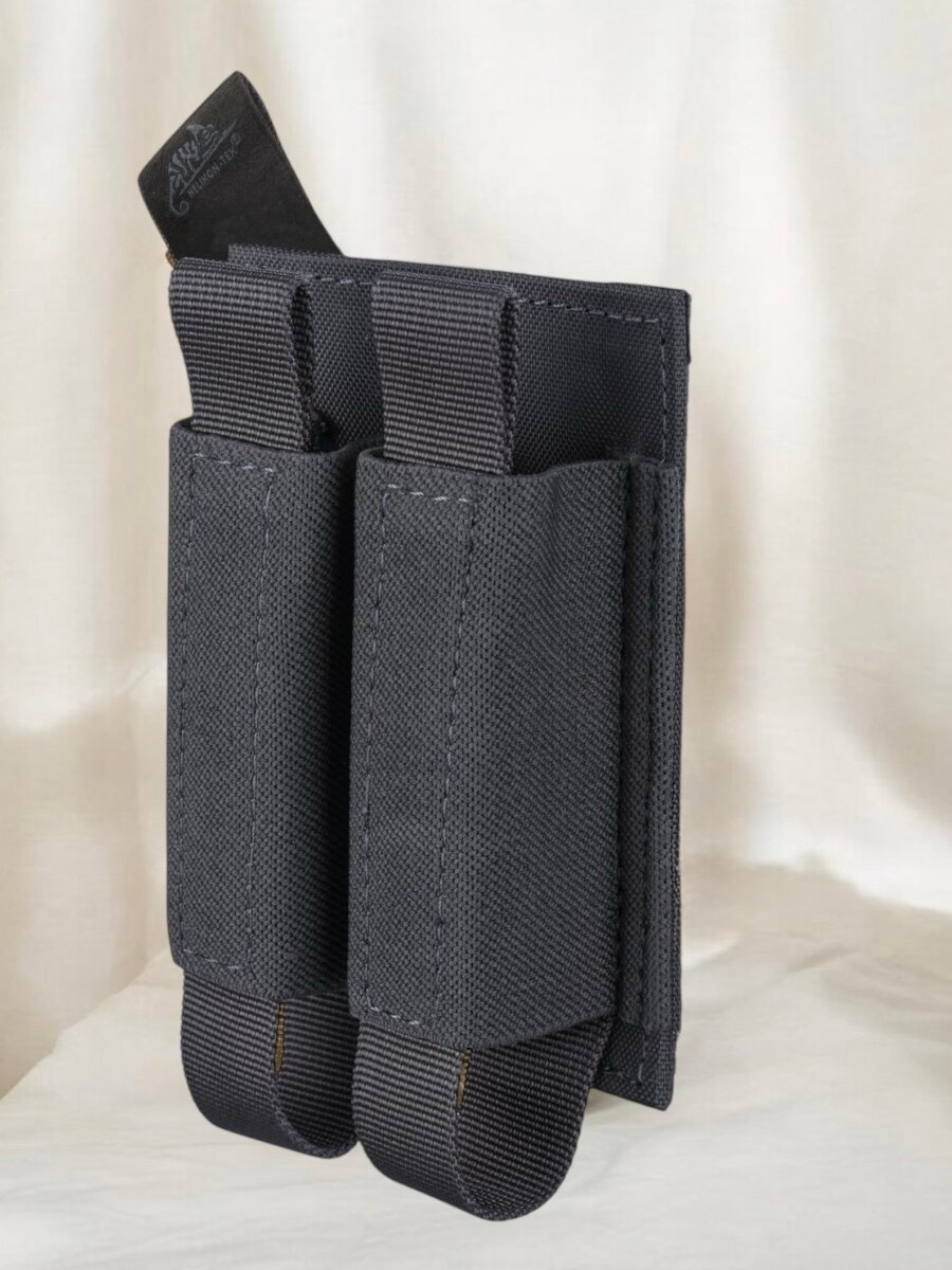 Подсумок для магазинов Helikon-Tex Insert Double Pistol Magazine Shadow Grey