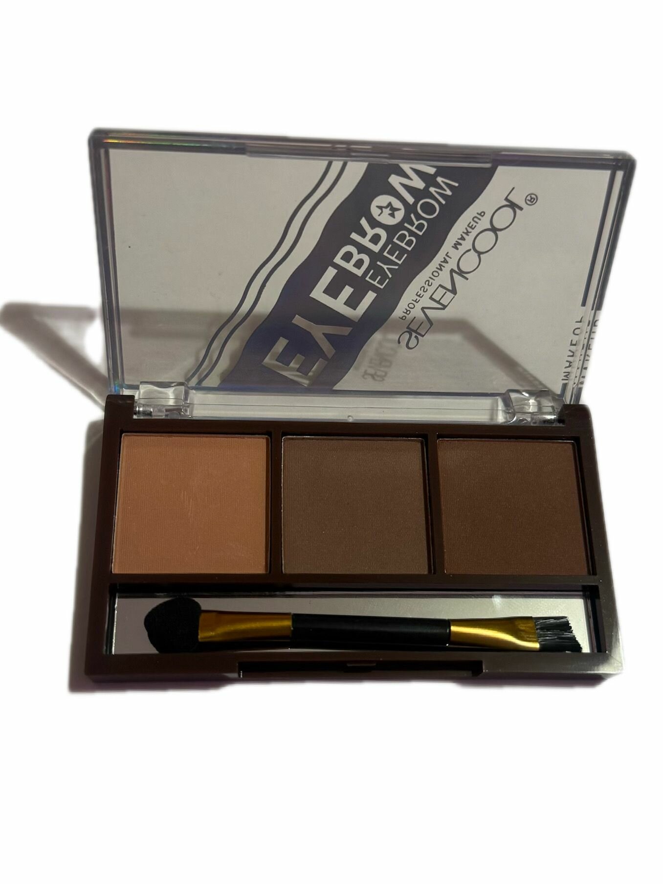 SEVENCOOL Heart Throb 3 в 1 Тени для бровей, Тон №4