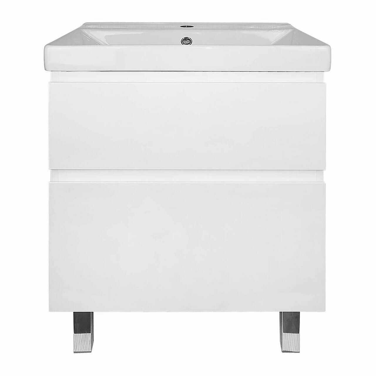 Тумба с раковиной "Azario" Мила 60H CS00091364, с фурнитурой