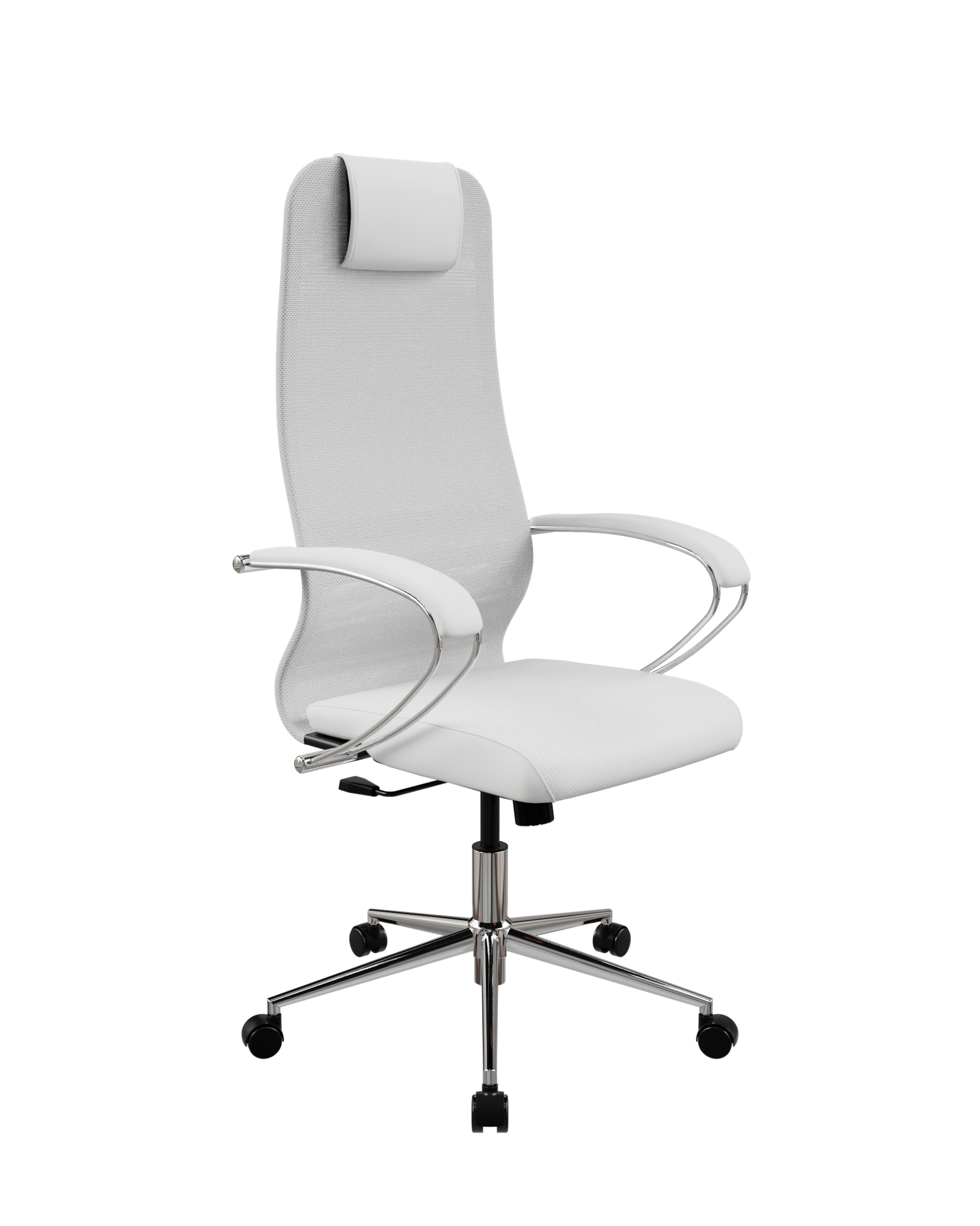 Компьютерное кресло ErgoLife Sit 8 (121.16.1.2A2), хром, сиденье Comfort, белый