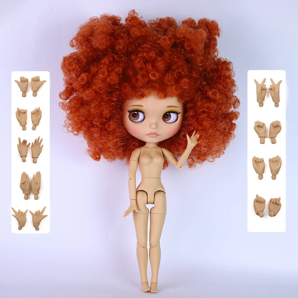 Blythe Doll 1/6 30 см, бежевая, с руками nude