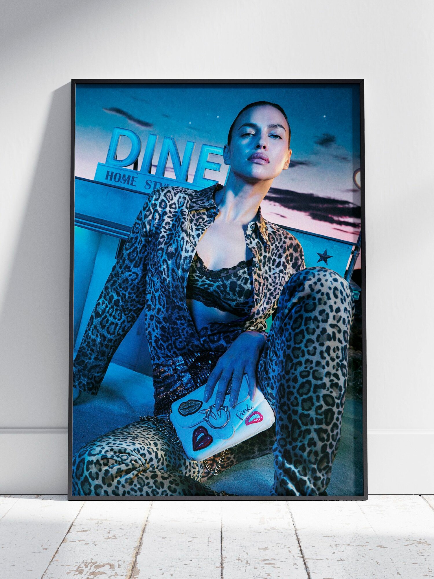 Плакат на стену для интерьера Ирина Шейк (Irina Shayk 37) - Постер по модели, бренду и моде формата A4 (21x30 см)