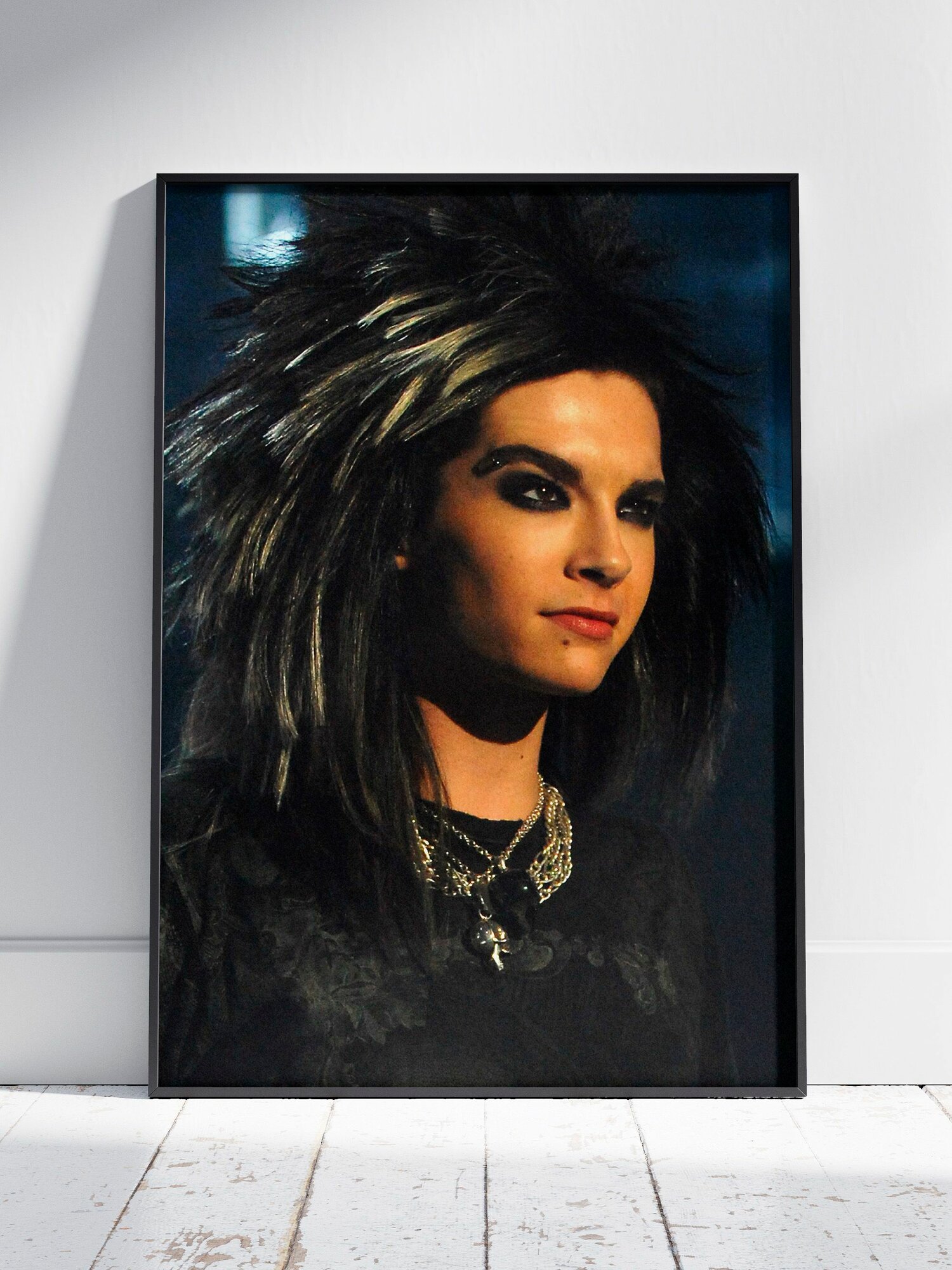 Плакат на стену для интерьера Токио Хотел (Билл Каулитц - Bill Kaulitz 5) - Постер по музыке и артисту формата A4 (21x30 см)