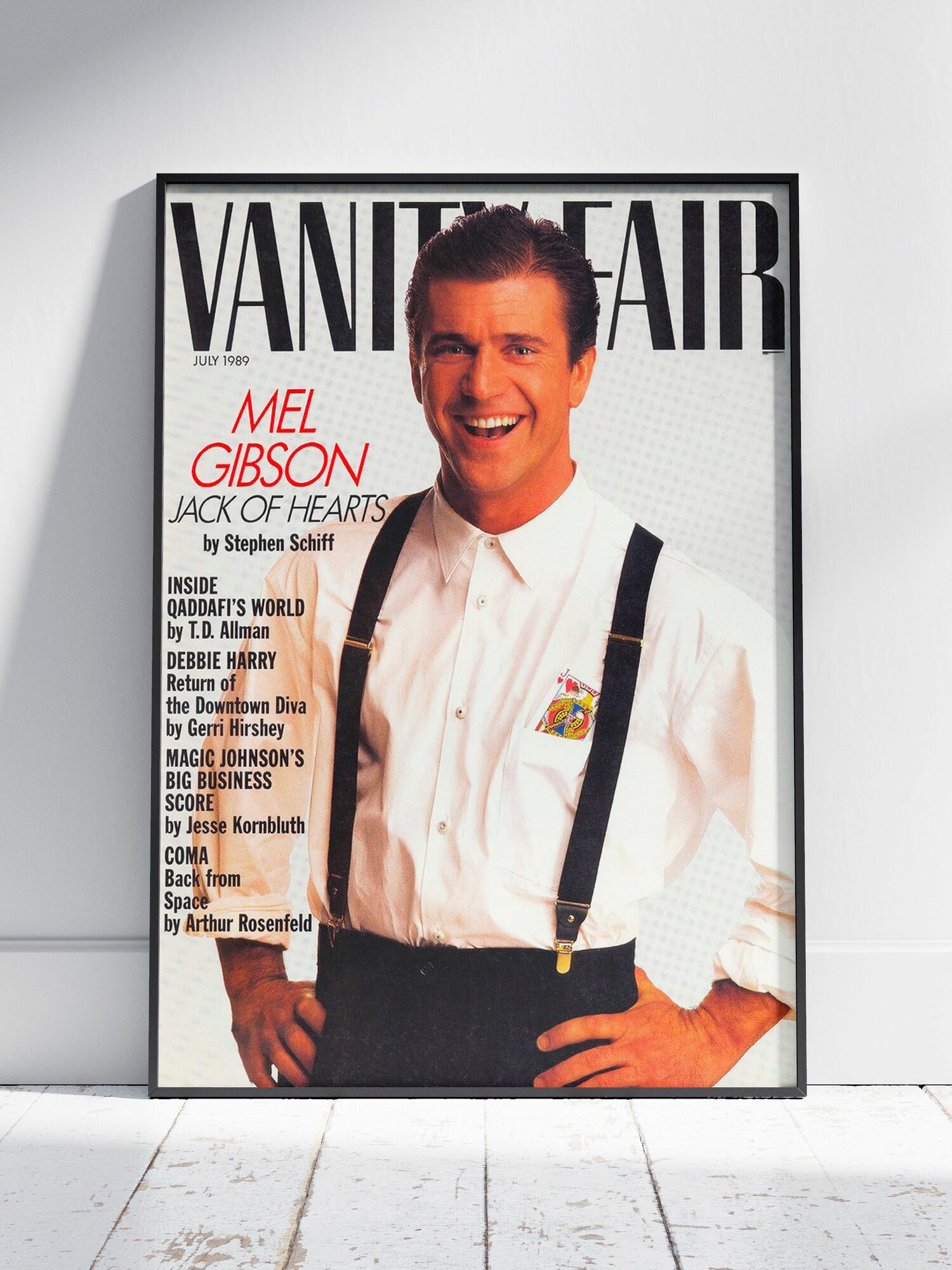 Плакат на стену для интерьера Мэл Гибсон (Mel Gibson 17) - Постер по актеру фильма, кино, сериала формата A4 (21x30 см)