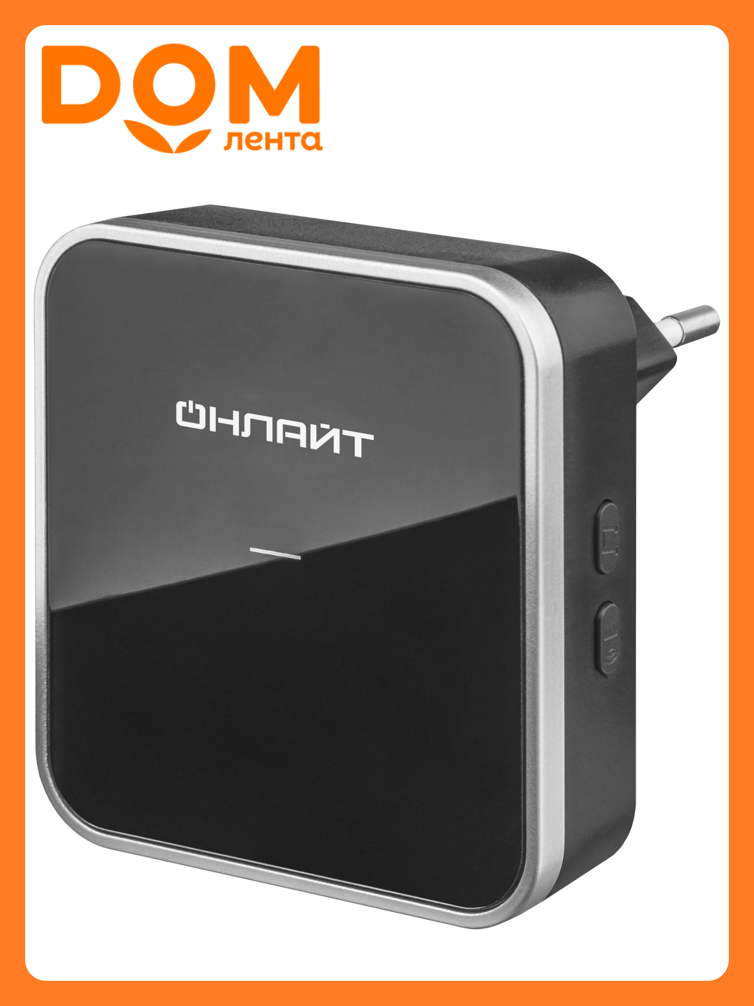 Звонок электрический онлайт черный 230В