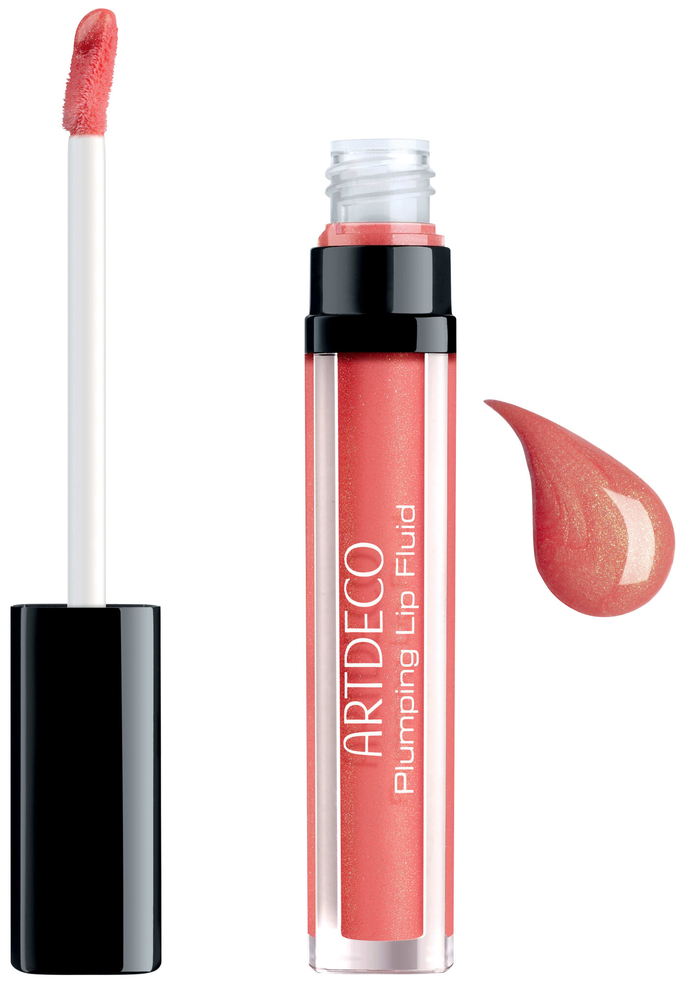 ARTDECO Блеск плампер Тон 10 Нежно-розовый для увеличения объема губ Plumping Lip Fluid 3 мл