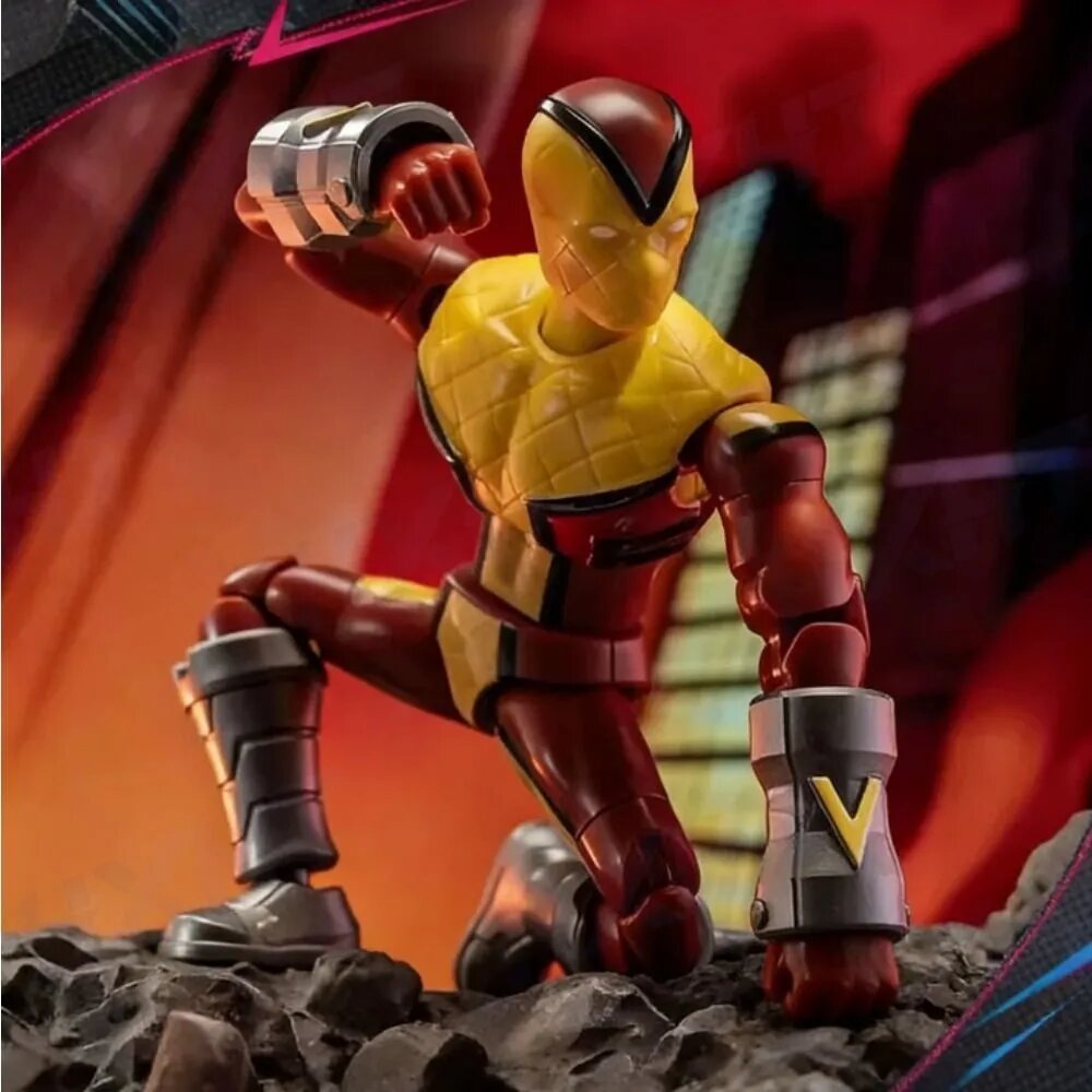 Blokees Marvel HeroGalaxy 06 Человек-паук/Черная Кошка Слепая Коробка Аниме Фигурки
