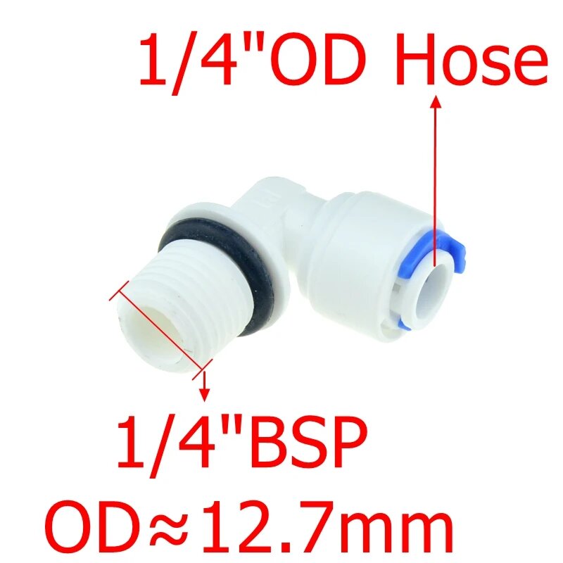 Фитинг 1/4" BSP для шланга 1/4" OD, PL6.35-02