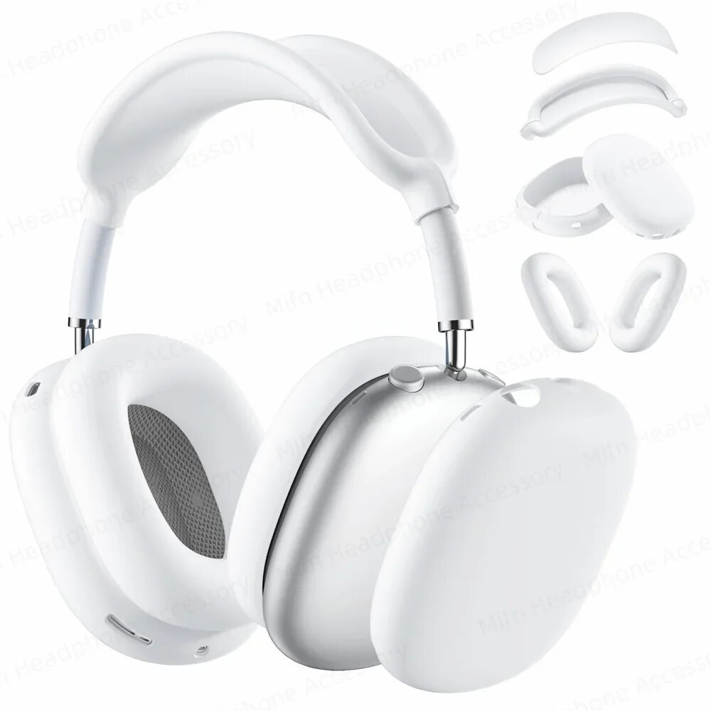 AirPods Max чехол 4 в 1, белый