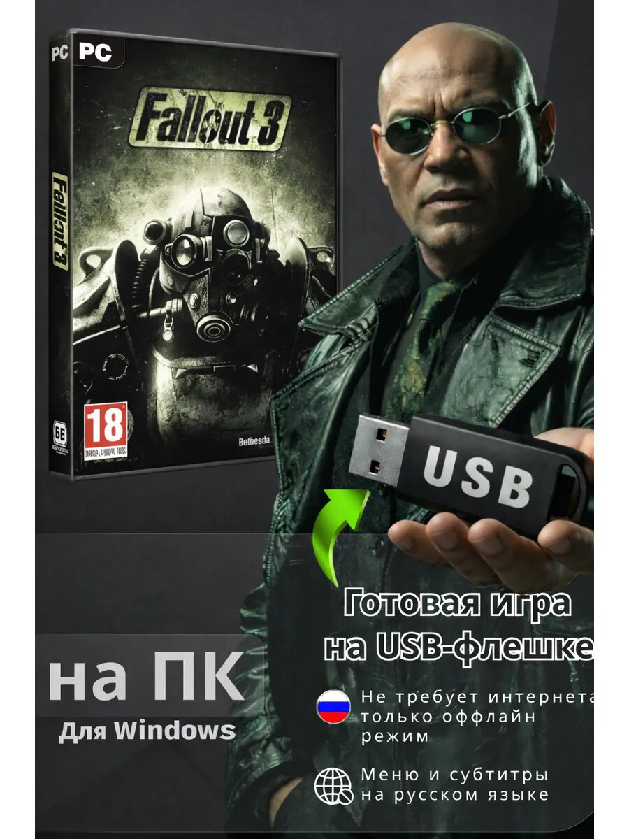 Fallout 3 на USB флешке для ПК