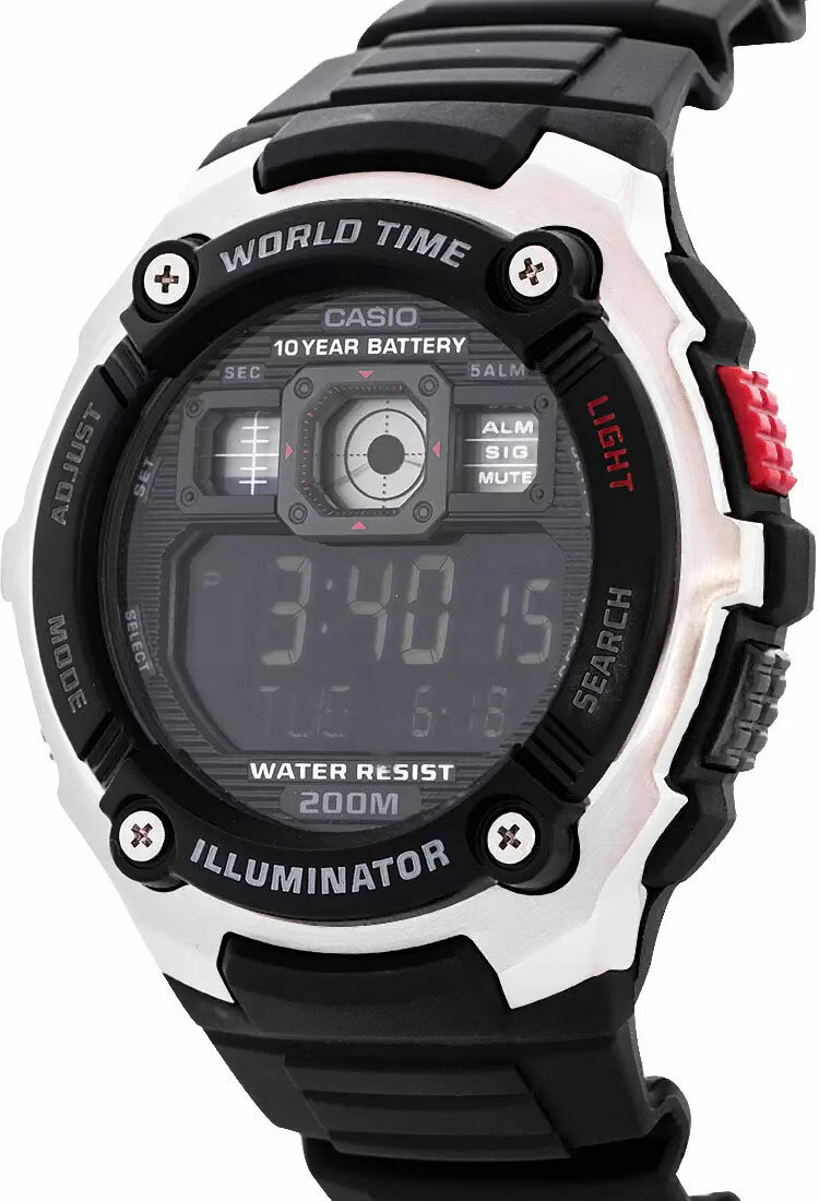 Наручные часы CASIO, черный — фото 1