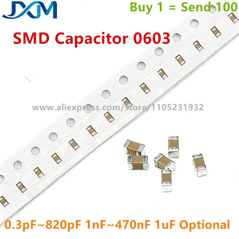 SMD конденсатор 0603 33pF 50V