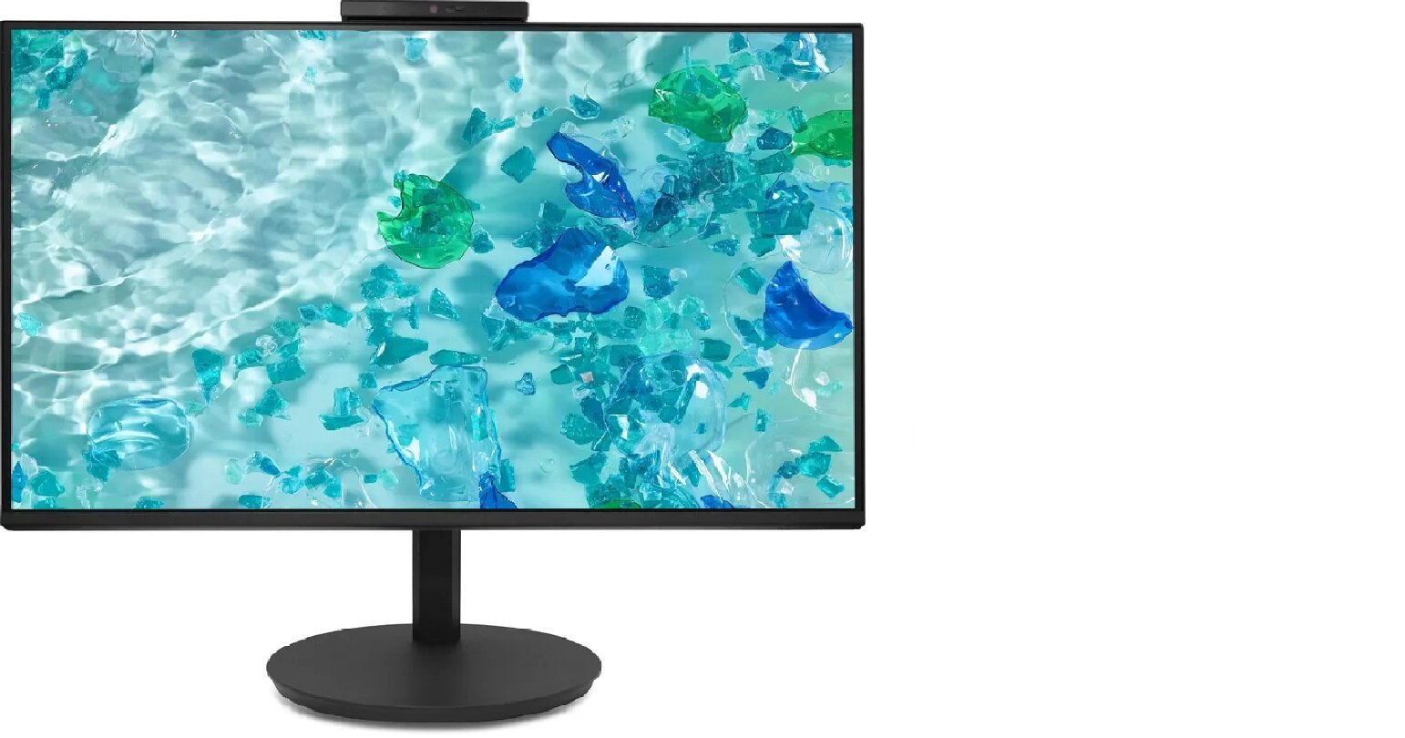 Монитор Acer 27" CB272D6bmiprcx 16:9, IPS, FHD, 1/4ms, 250cd, 120Hz, VGA, HDMI, DP, CAM, SPK, HAS UM. HB7CD.601