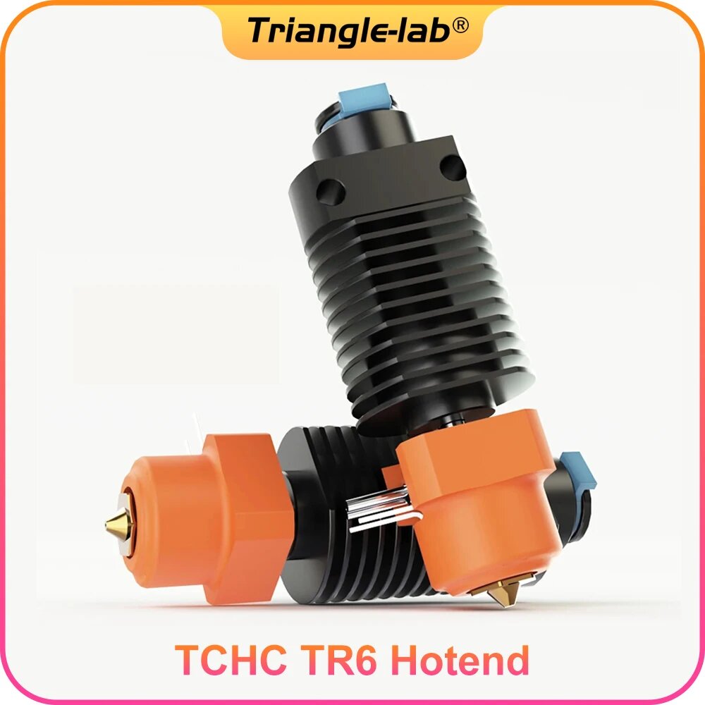 Керамический нагревательный элемент Trianglelab TCHC TR6 Hotend с соплом TUN, быстрый нагрев, высокая производительность для 3D-принтеров Ender3 Pro, CR-10, CR-10S — фото 1