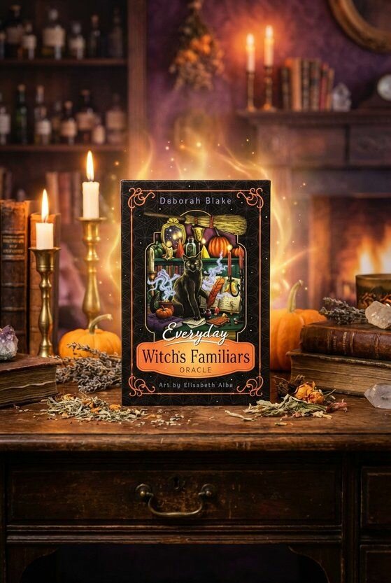 Карты Таро "Everyday WitchAndapos; s Familiars Oracle" Llewellyn / Фамильяры Повседневной Ведьмы - Оракул