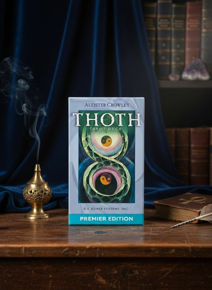 Карты Таро "Aleister Crowley Thoth Tarot Deck" US Games / Колода Тота Алистера Кроули 63356