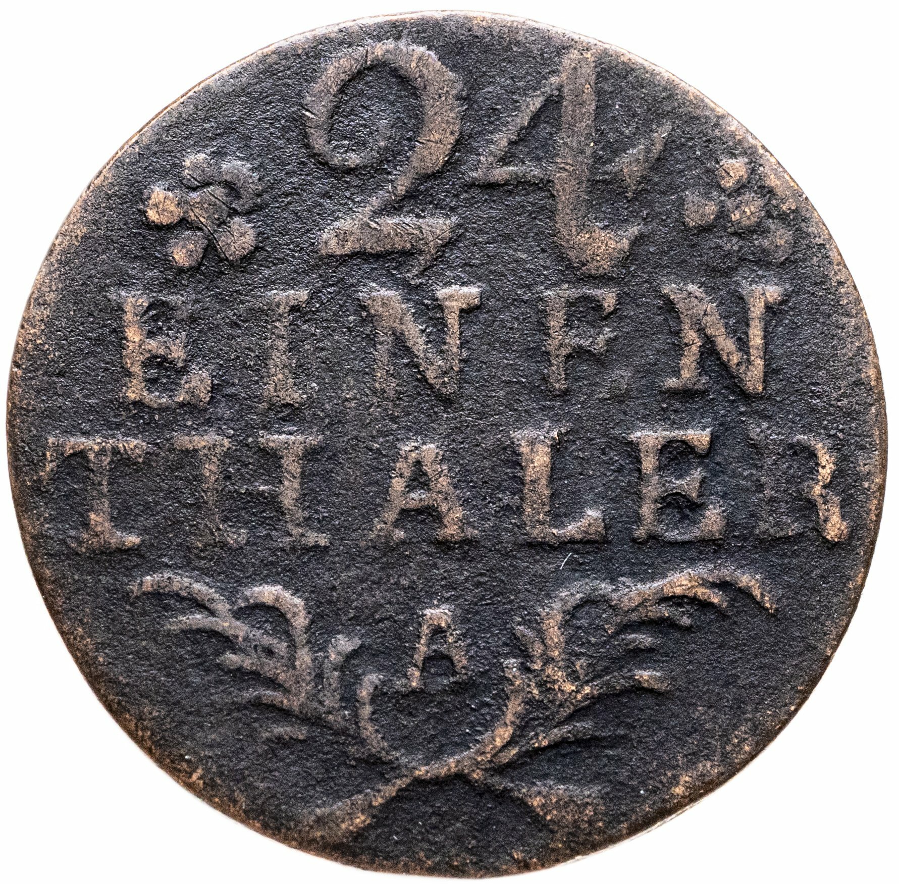 Германия, Пруссия 1/24 талера 1783, Серебро, в сохранности F