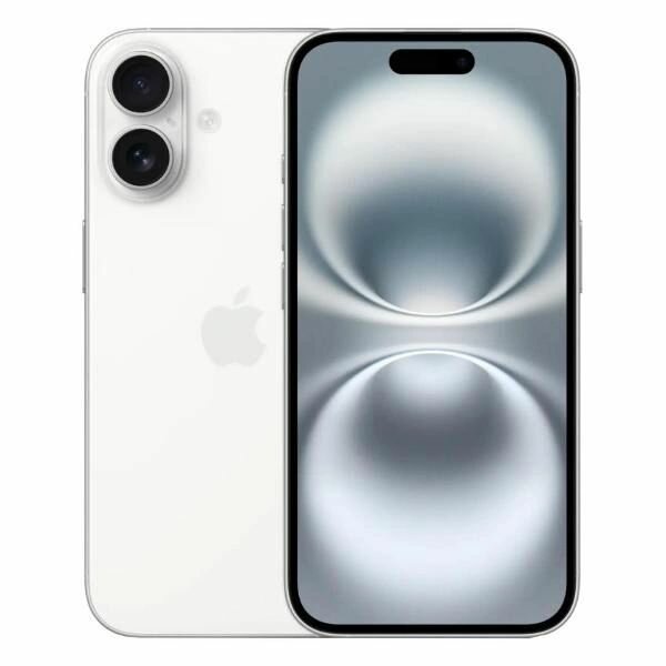 Смартфон Apple iPhone 16 128GB nanoSim/eSim White (без RuStore)