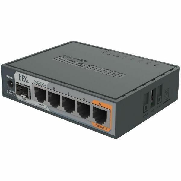 Маршрутизатор Mikrotik hEX S (RB760IGS)