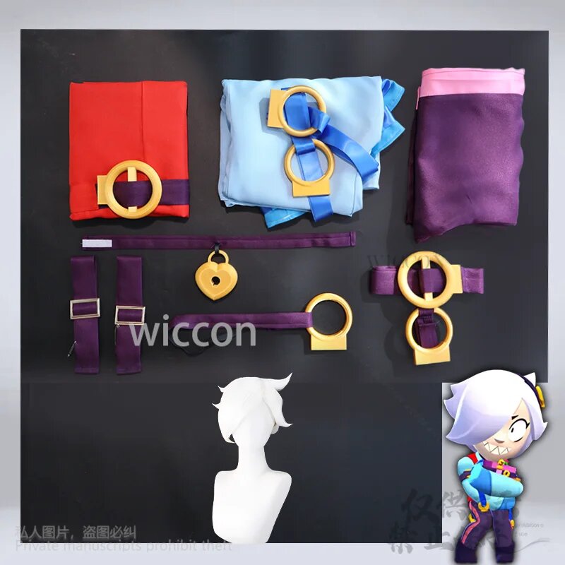 WICCON Косплей костюм Cutecore красный, синий, suitwig