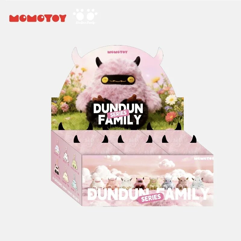 TOPTOY Dundun Monster Family Series Виниловая кукла сюрприз End Box 6pcs