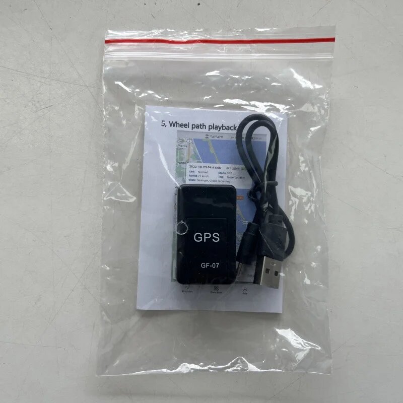 GPS трекер с сильным магнитом для автомобиля, устройство для предотвращения потери и кражи, миниатюрный портативный GPS-локатор с точным позиционированием, PetLocator-1шт.