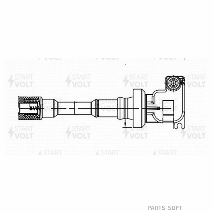 Катушка зажигания BYD F3 (05-) 1.5i (SC 3010) STARTVOLT SC3010