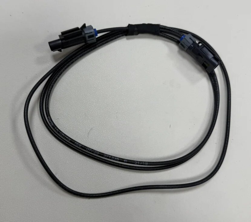 Разъем жгута камеры Changan UNI-K/T/CS15/35/55/75/85/95PLUS, черный, 1м
