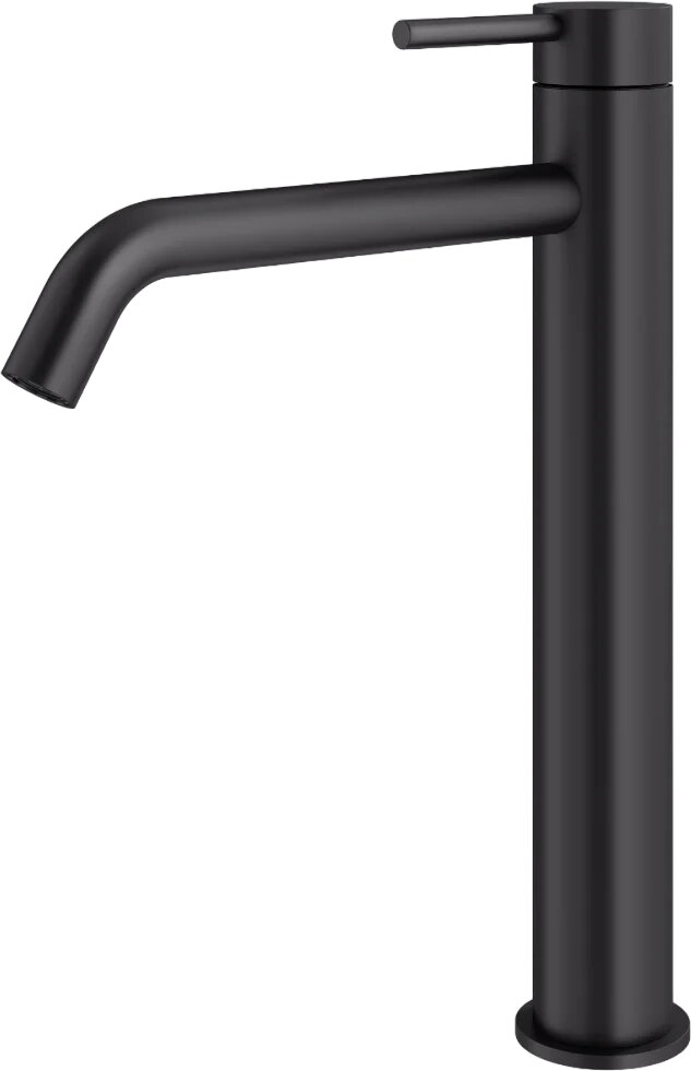 Смеситель для раковины Plumberia Selection Ixo XO0052NO черный, матовый, кран для ванной в раковину, из латуни, рычажный, с керамическим картриджем