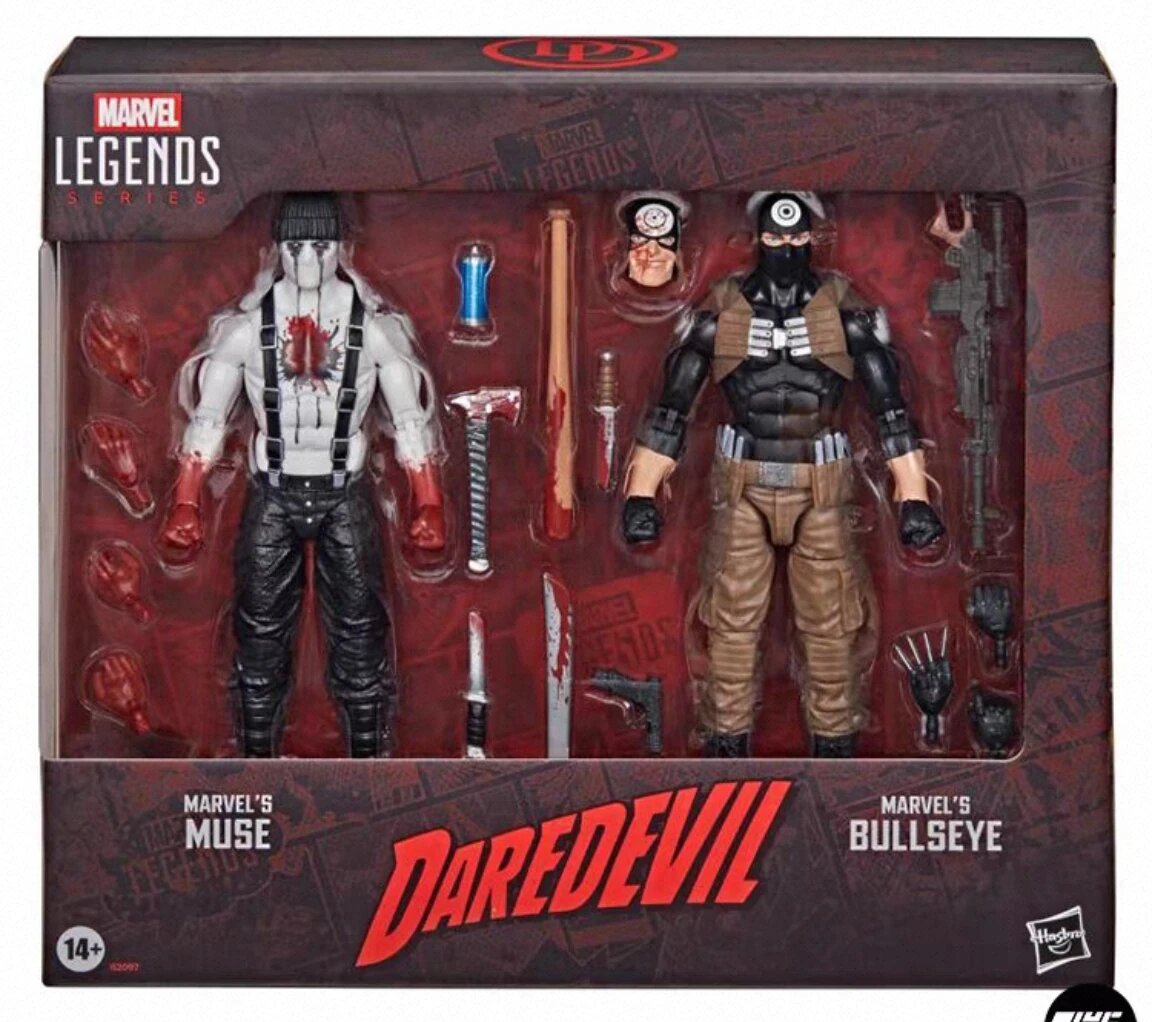 Фигурки MARVEL'S MUSE и MARVEL'S BULLSEYE Hasbro Marvel Legends