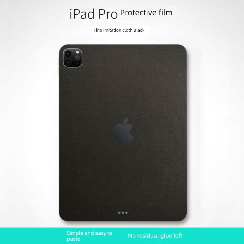 Подходит для задней пленки Apple iPad Pro 2024, наклейки mini7, кожаного материала, ткани air6, наклейки на рамку 13/