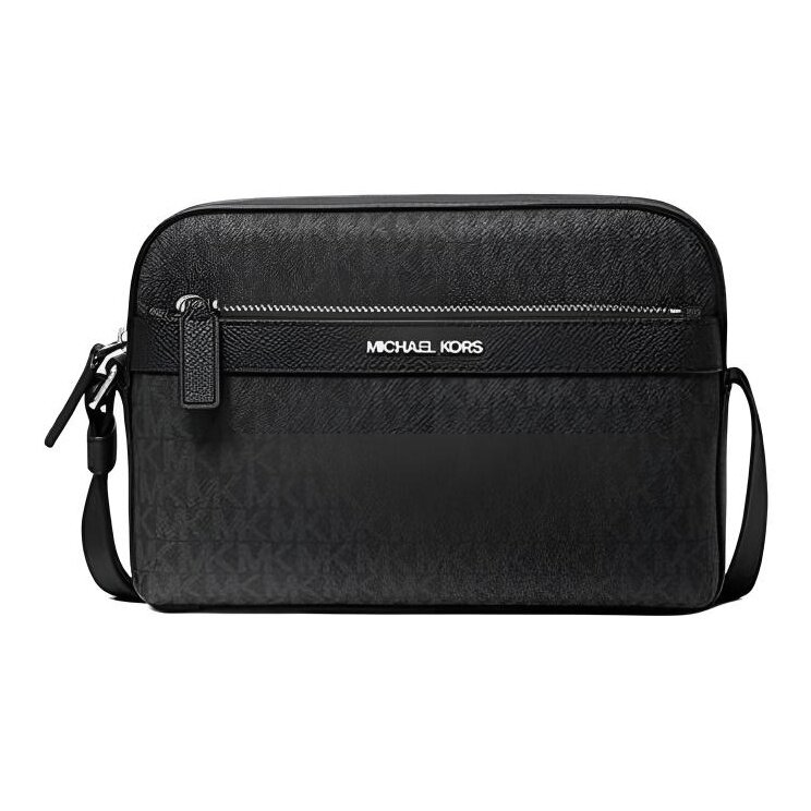 Сумка MICHAEL KORS, фактура тиснение, черный — фото 1
