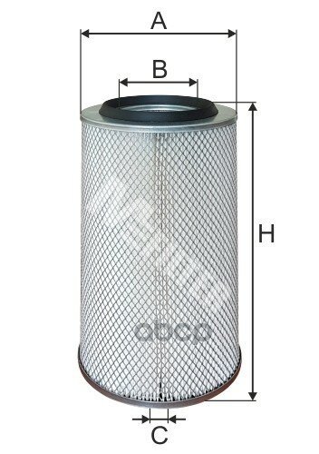 Фильтр воздушный MB, Iveco 80D7/75-9/80-9/80D9, DAILY H=338.0мм M-Filter арт. A138