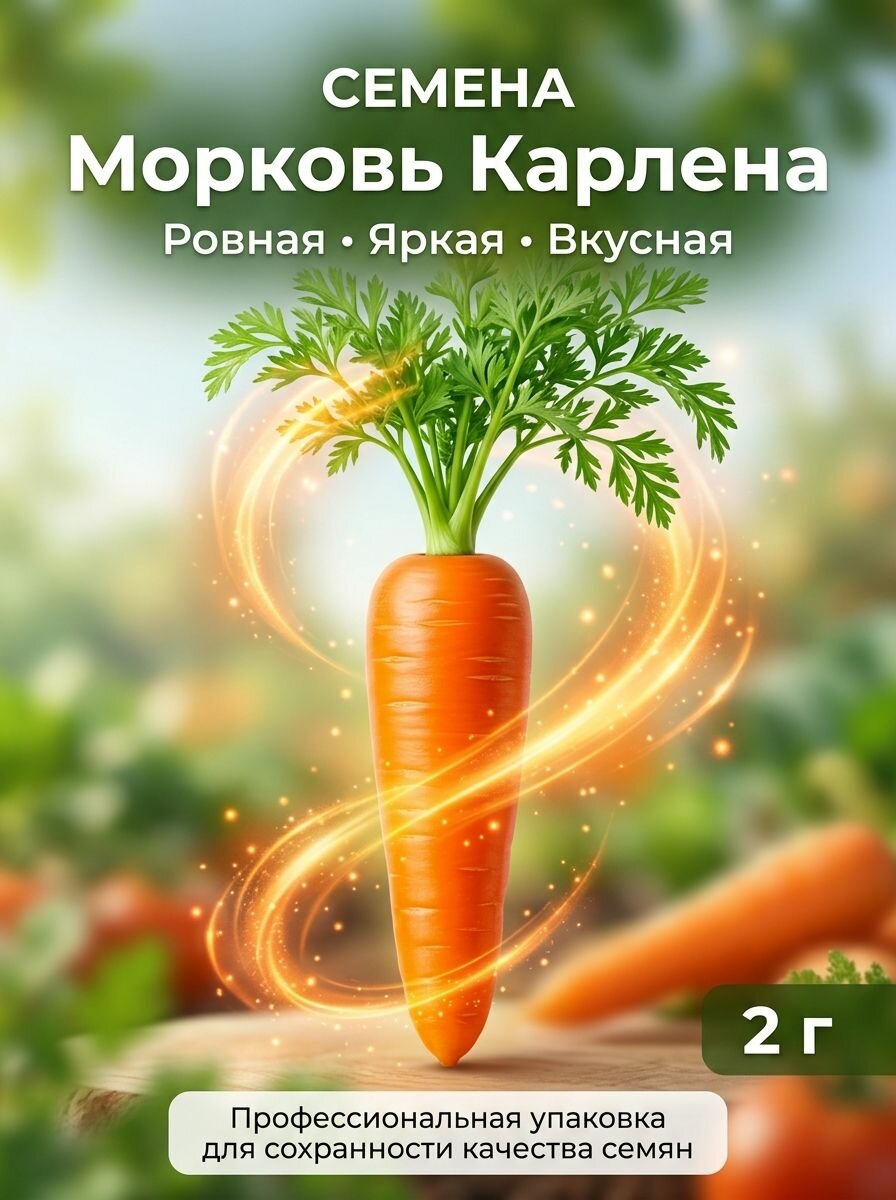 Семена Морковь сорта Карлена