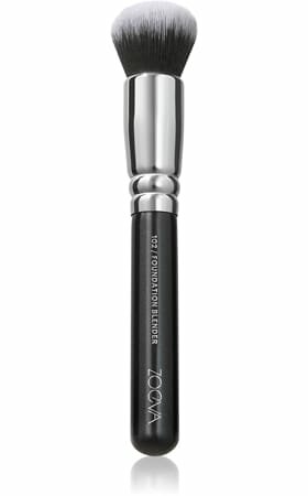 Кисть косметическая Zoeva 102 Foundation Blender, черный, 1 шт