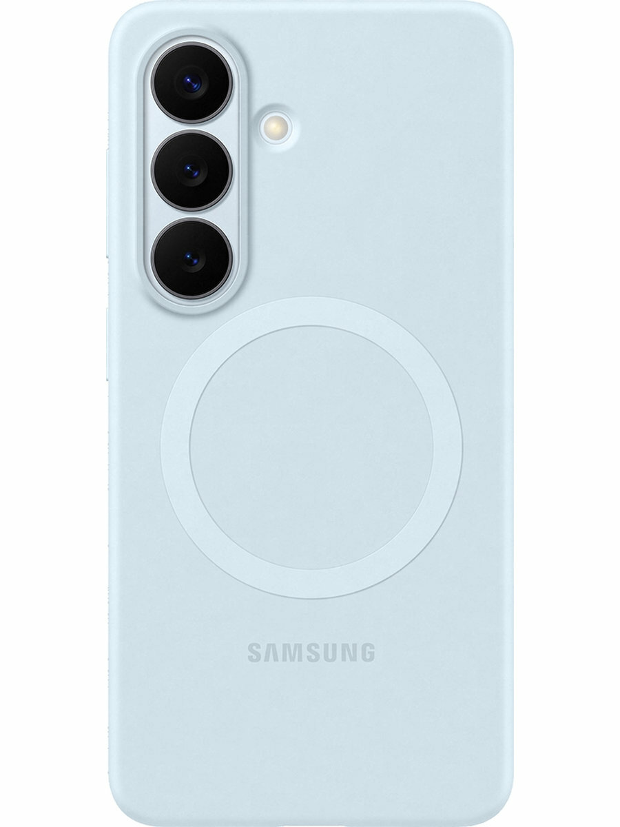 Клип-кейс Samsung Silicone Magnet для Galaxy S26 Светло-синий