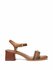 Босоножки MICHAEL KORS Mandy logo-plaque sandals, размер 5 US, коричневый