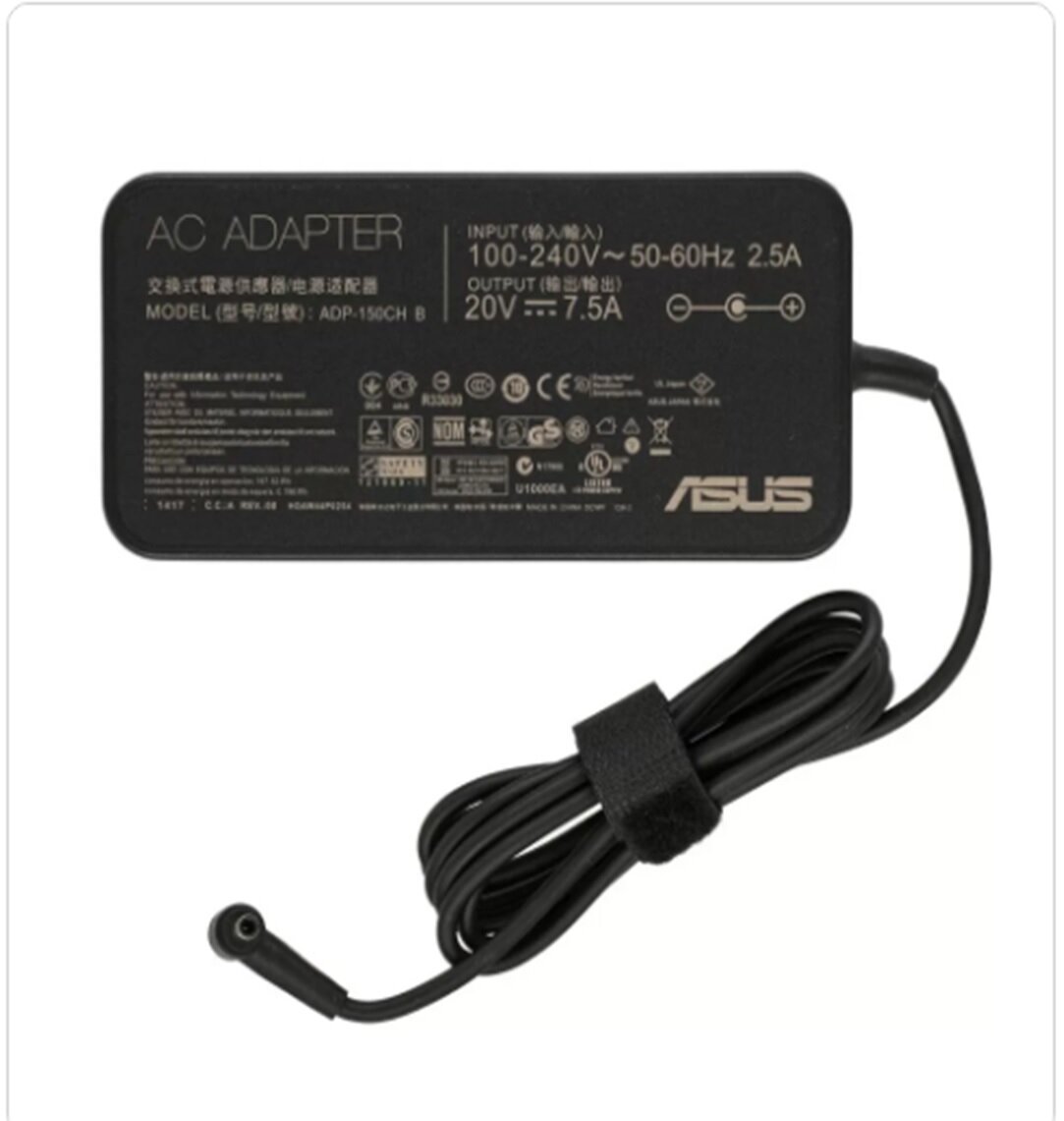 Блок питания для ноутбука Asus 4.5x3.0мм, 150W (20V, 7.5A), ORG (slim type)