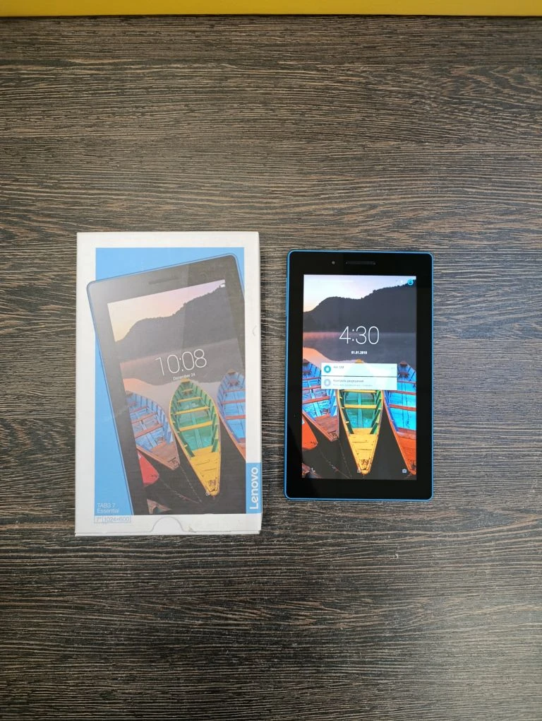 Планшет Lenovo Tab 3, диагональ 7", Android 5.1, LTE, IPS, 3450 мАч