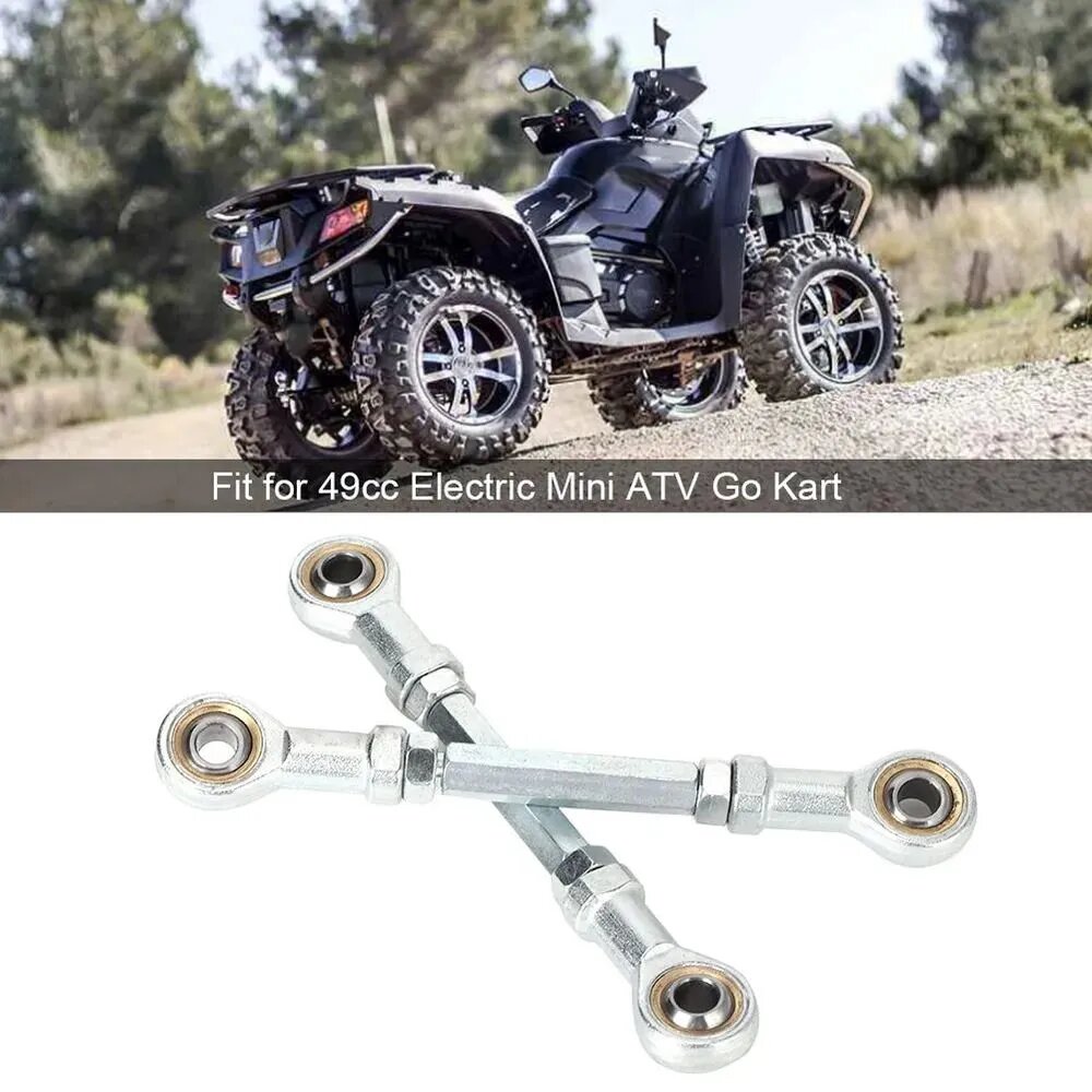 150mm-170mm 8mm Комплект рулевых тяг с шаровыми шарнирами - Для детских квадроциклов и 49-кубовых картов, велосипеды, запчасти для квадроциклов