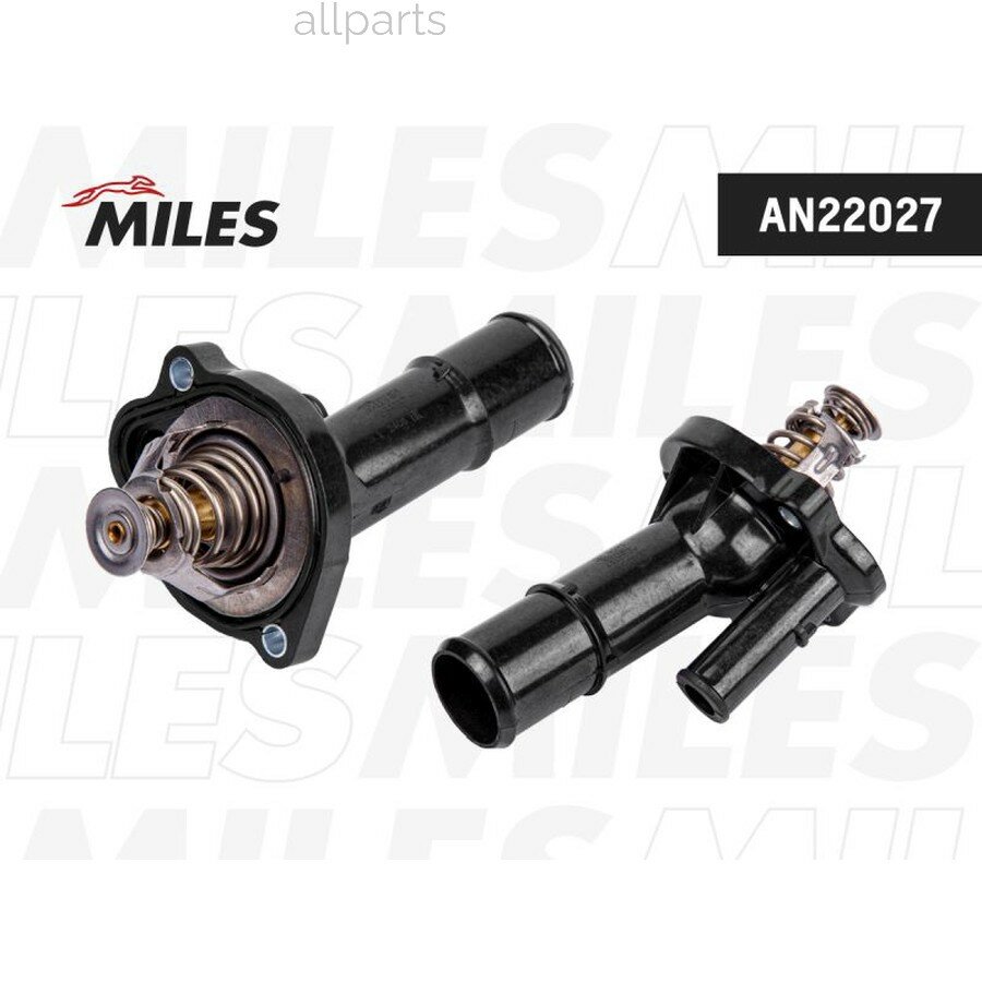 MILES AN22027 Термостат FORD FOCUS II 05-/MONDEO IV 07-/MAZDA 3 1.8i-2.0i 03-