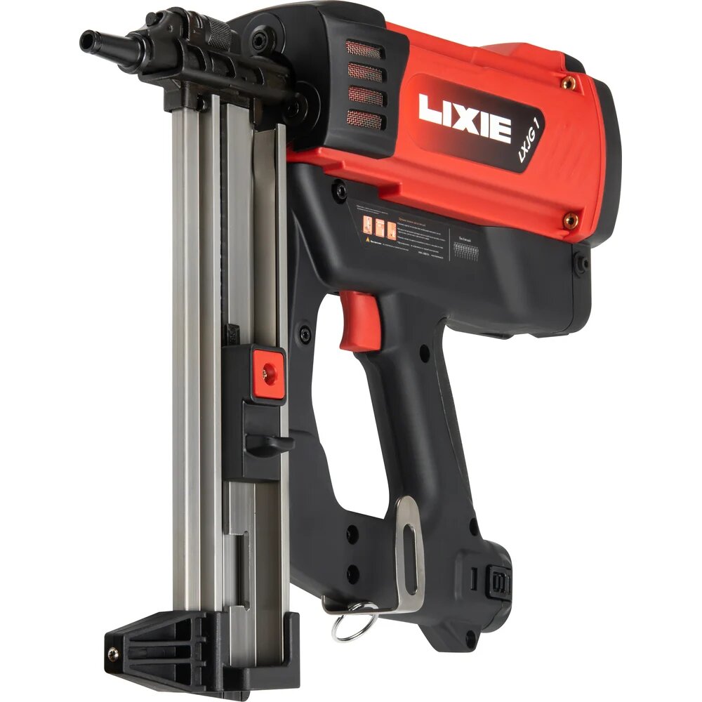 Газовый монтажный пистолет LIXIE LXJG-1, прямого монтажа, аккумуляторный с щеточным двигателем, для бетонных гвоздей