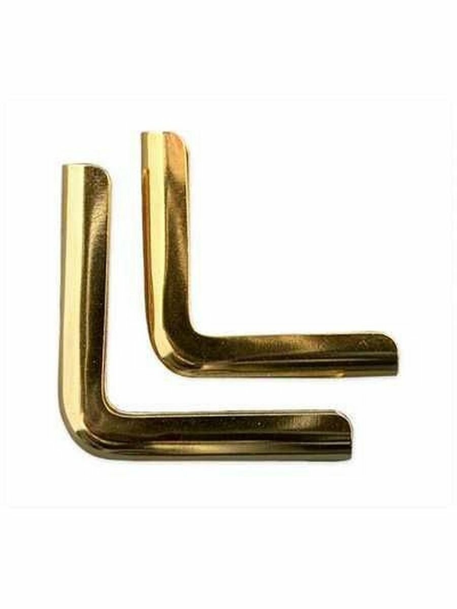 Уголок декоративный 1-1/4" Executive Case 5,0 мм золото (100 шт)
