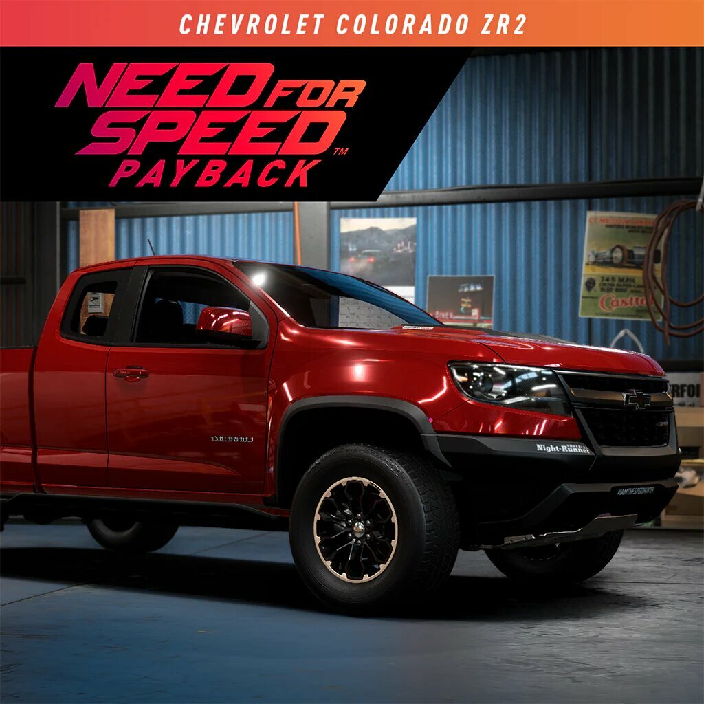 Дополнение Need for Speed Payback: Chevrolet Colorado ZR2, цифровое издание PlayStation 4, регион Турция / код пополнения баланса