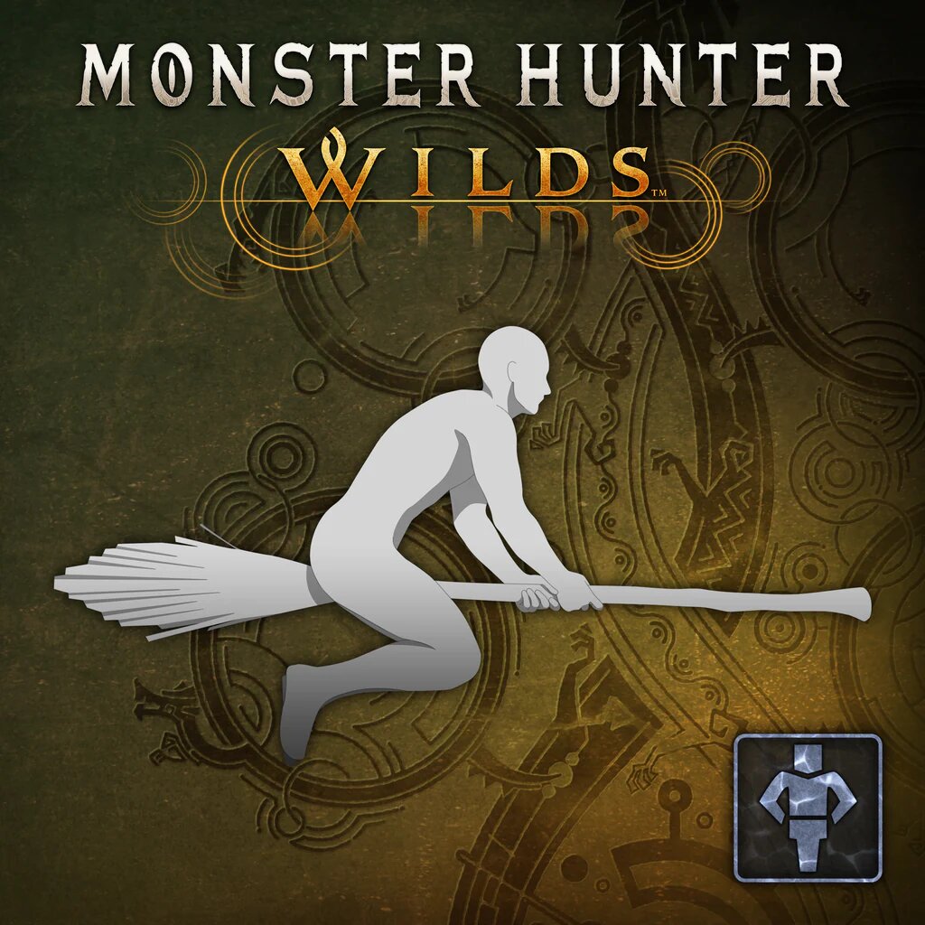 Дополнение Monster Hunter Wilds - Gesture: Flying Broomstick, цифровое издание PlayStation 5, регион Турция / код пополнения баланса