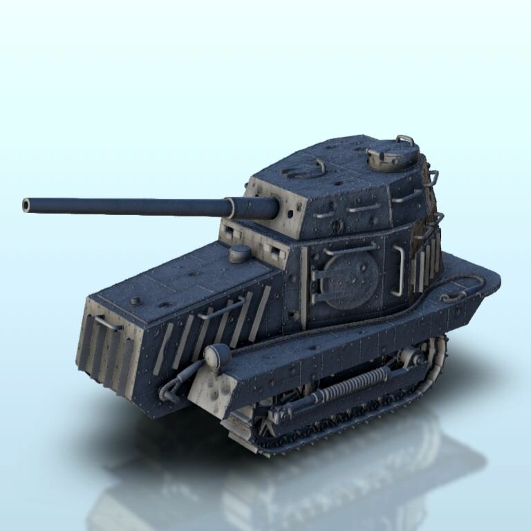 ХТЗ-16. Советский броне трактор. Эрзац-САУ. Масштабная модель 1:72.